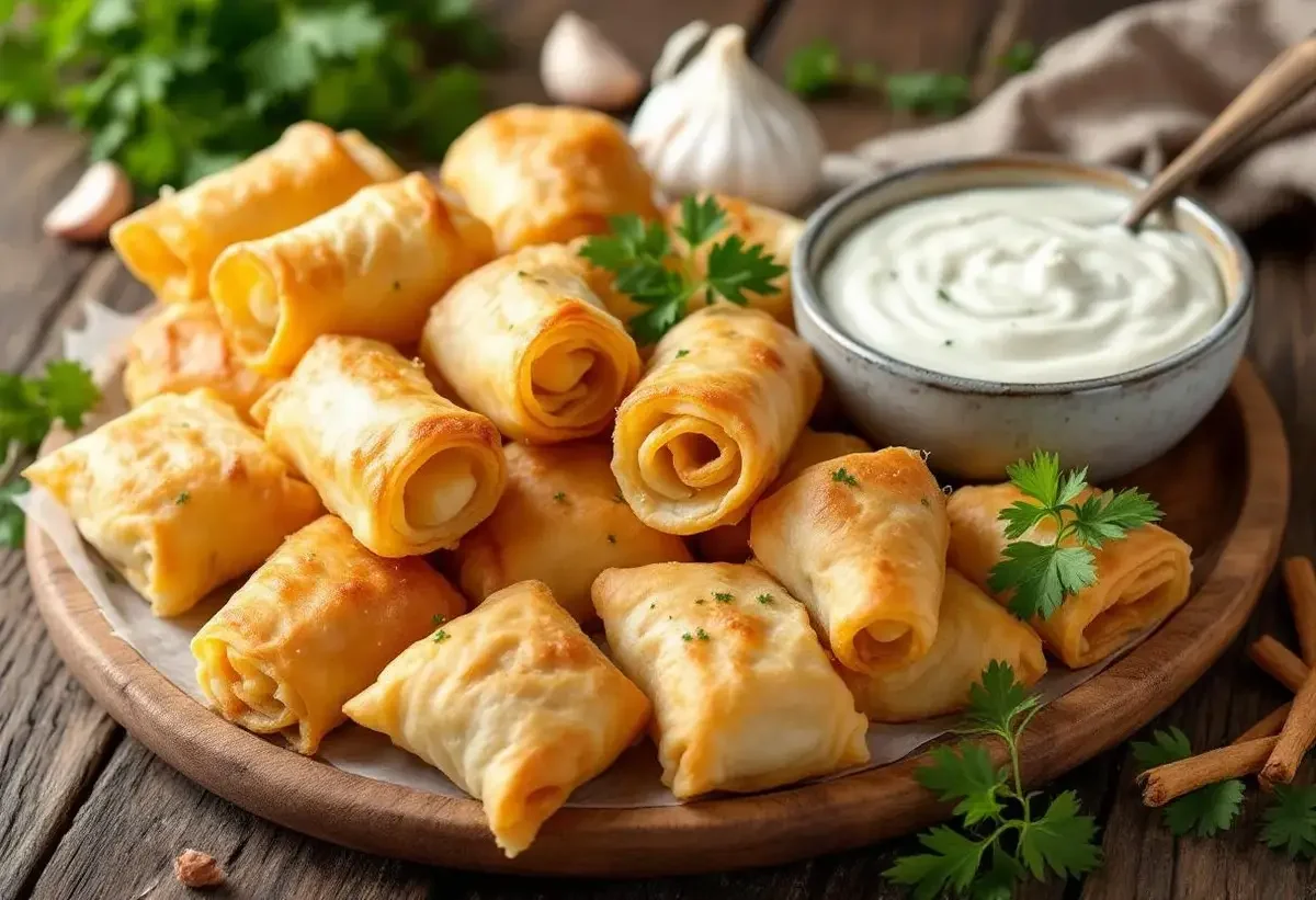 Apéro en 10 min : ma recette rapide de roulés dorés à la pâte filo